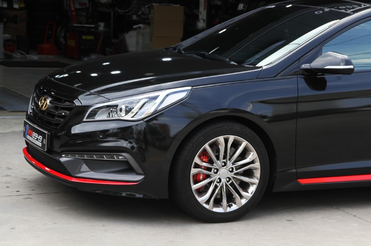 [LF소나타] 브레이크튜닝 네오테크NF4P 엔써 355mm 디스크